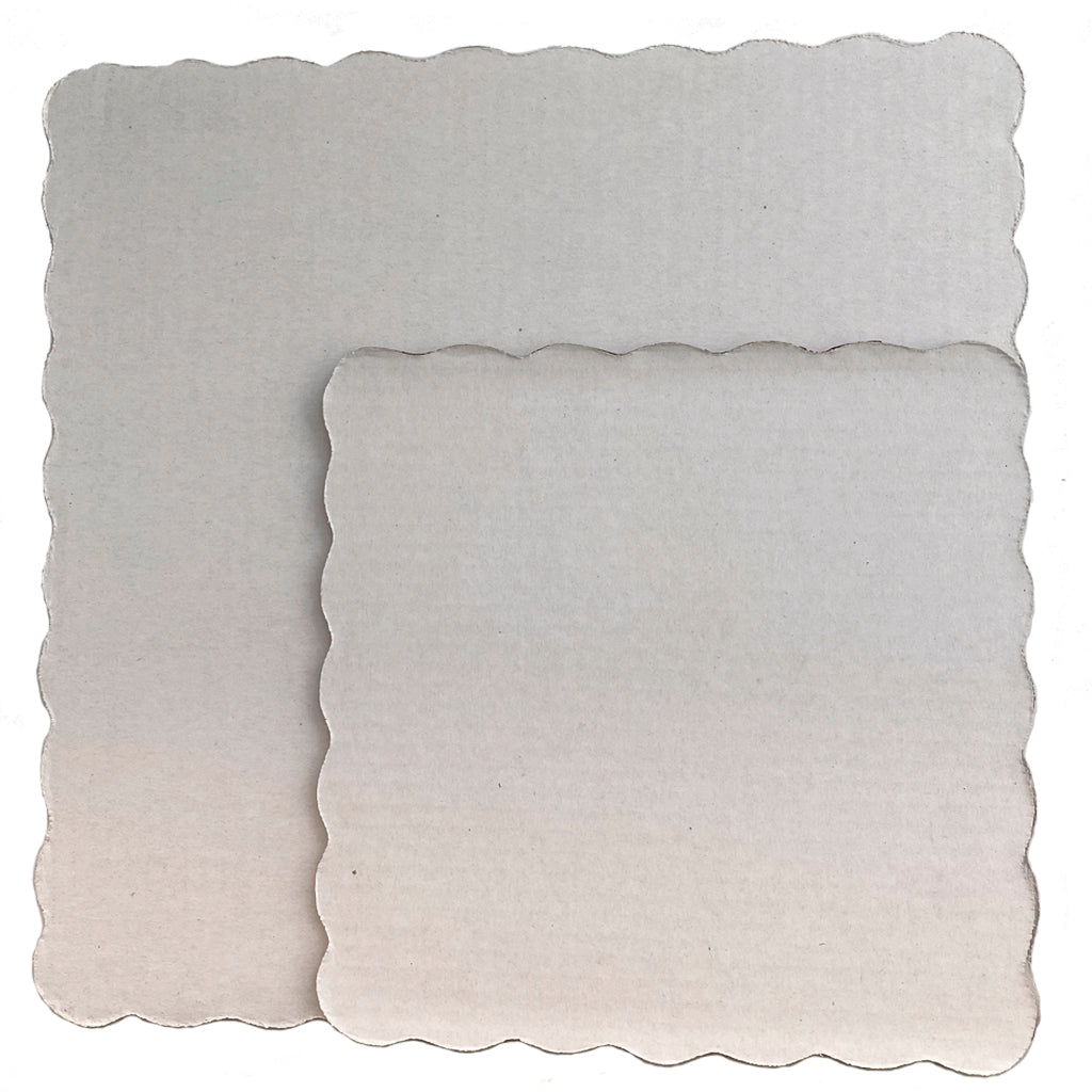 Base para pastel cuadrada, doble corrugado blanca – La Ki’chen